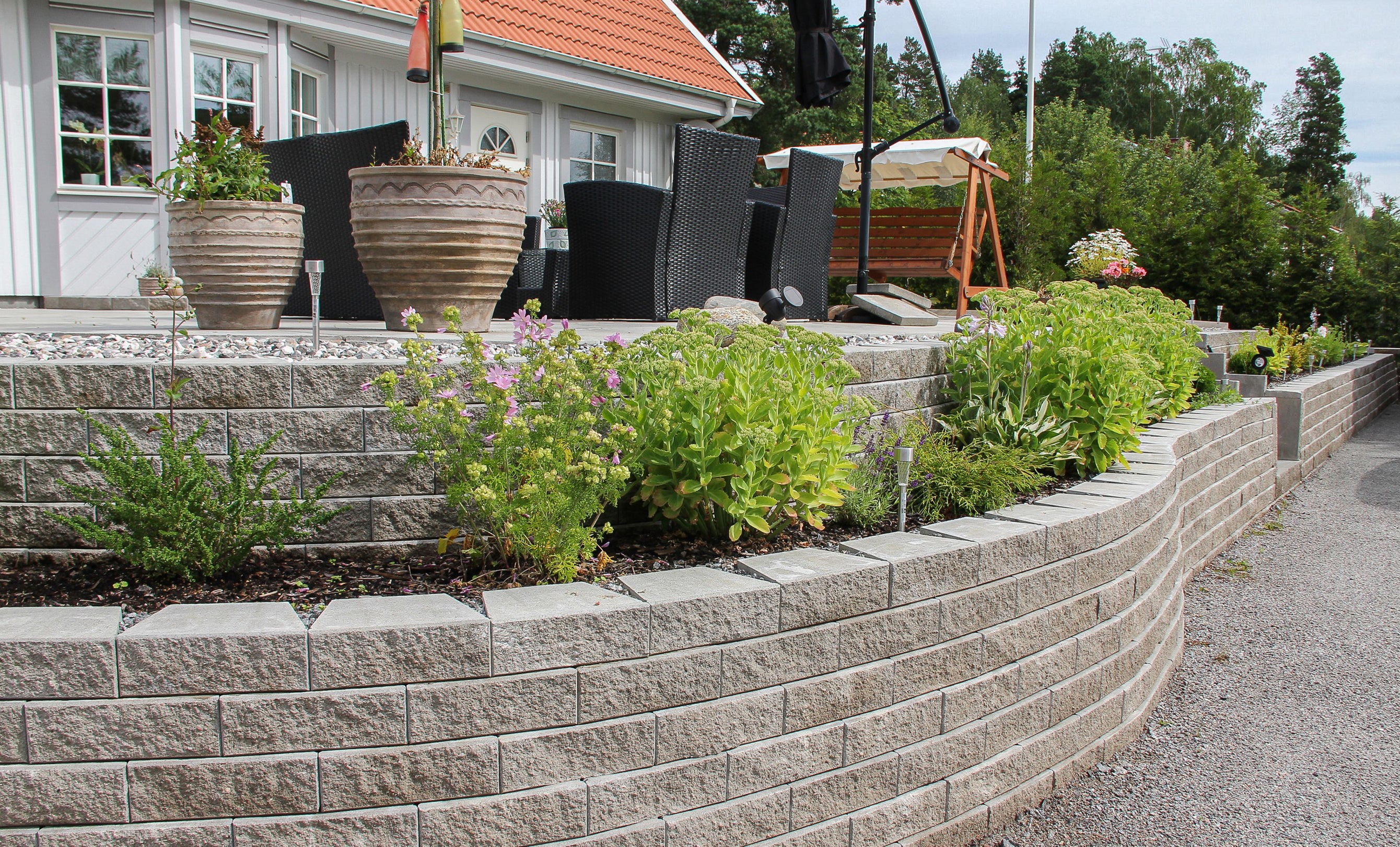 Trädgårdsmurar— Stenbolaget