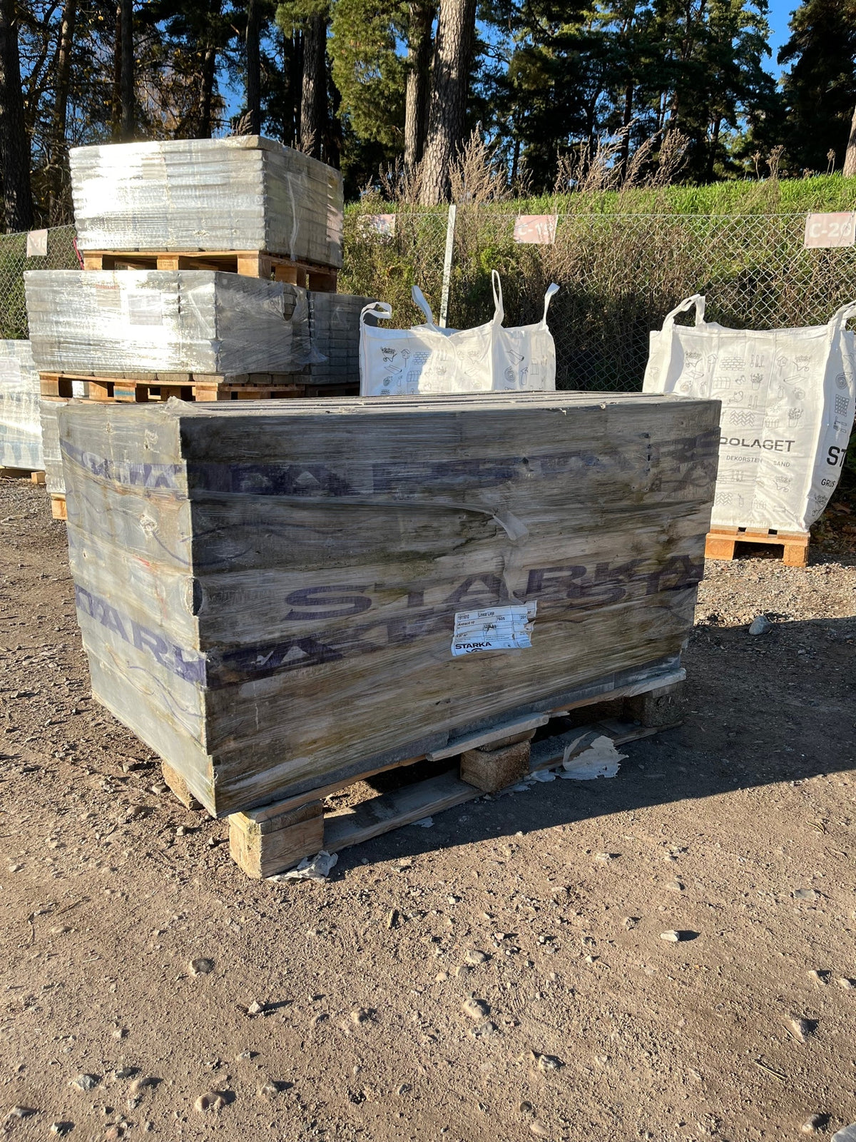 Linear Slät 60, Antracit 10— Stenbolaget