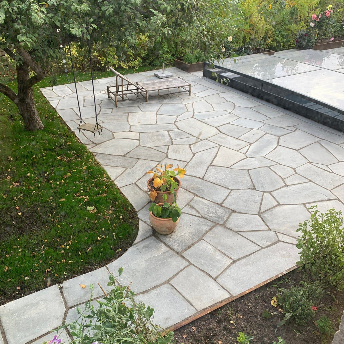 Oppdal Ljus Skiffer Oregelbunden Standard 20-30— Stenbolaget