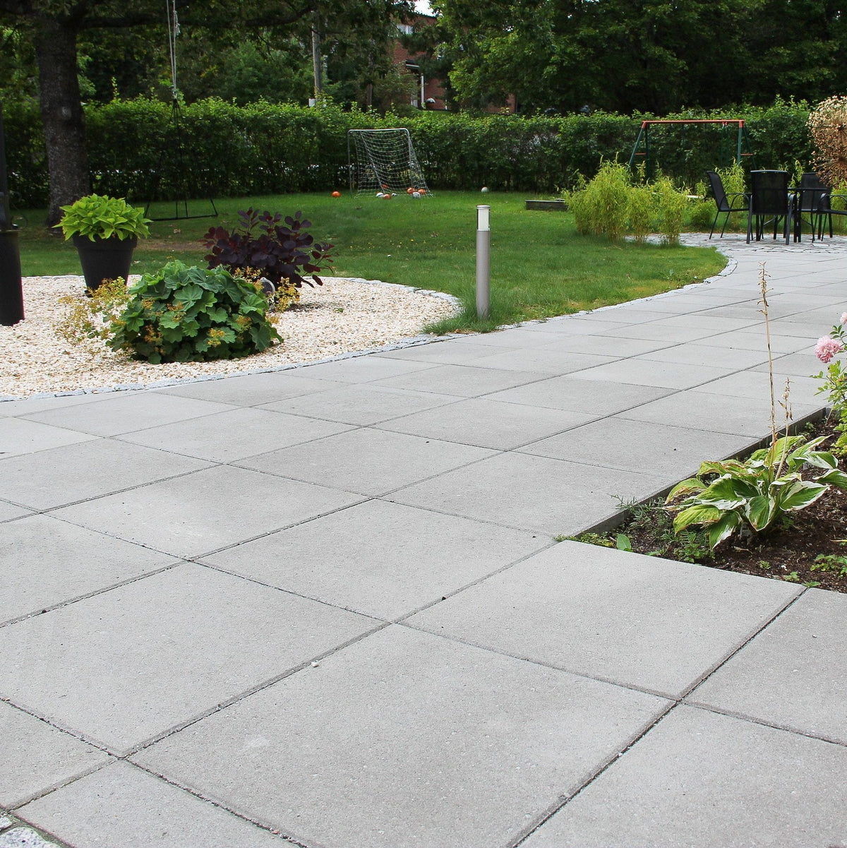 Slät platta Grå - Stenbolaget