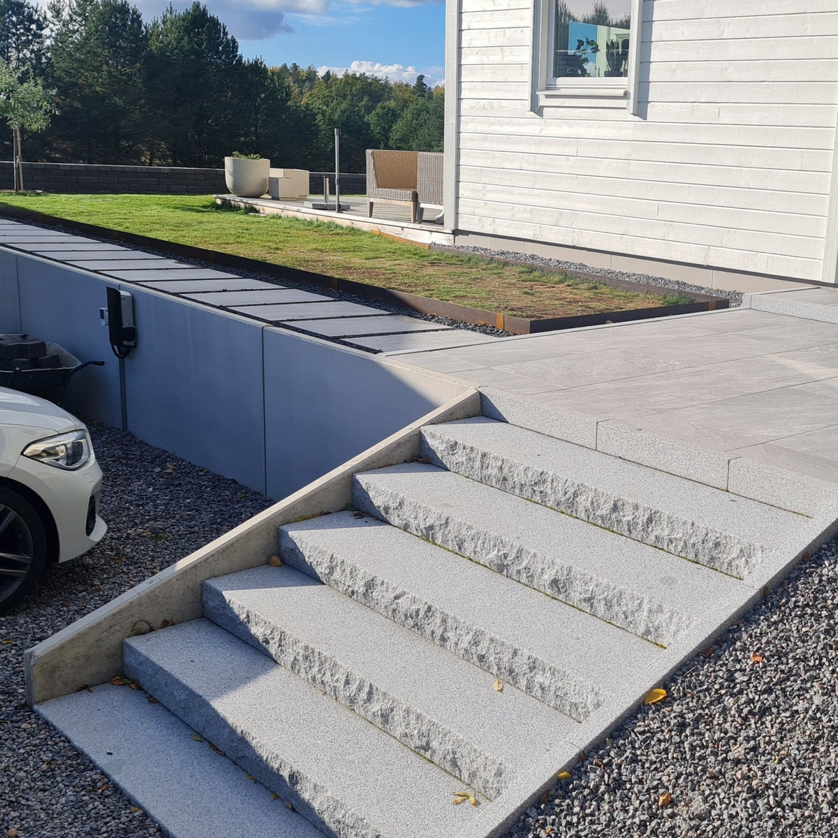 Stentrappa Bergama Granit Villa 12 - Stenbolaget