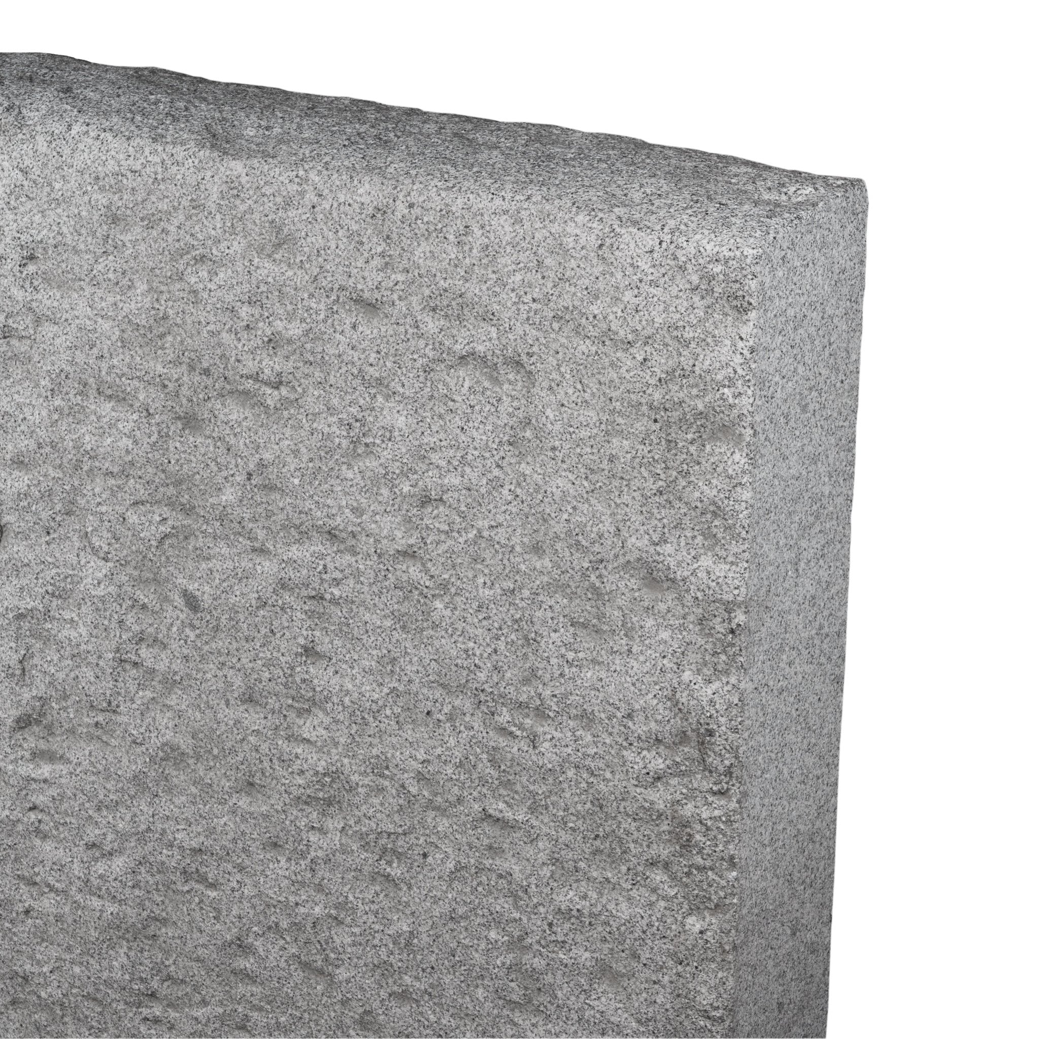 Blockstensmur Bergama Granit Rustik Grå 1000x1000— Stenbolaget