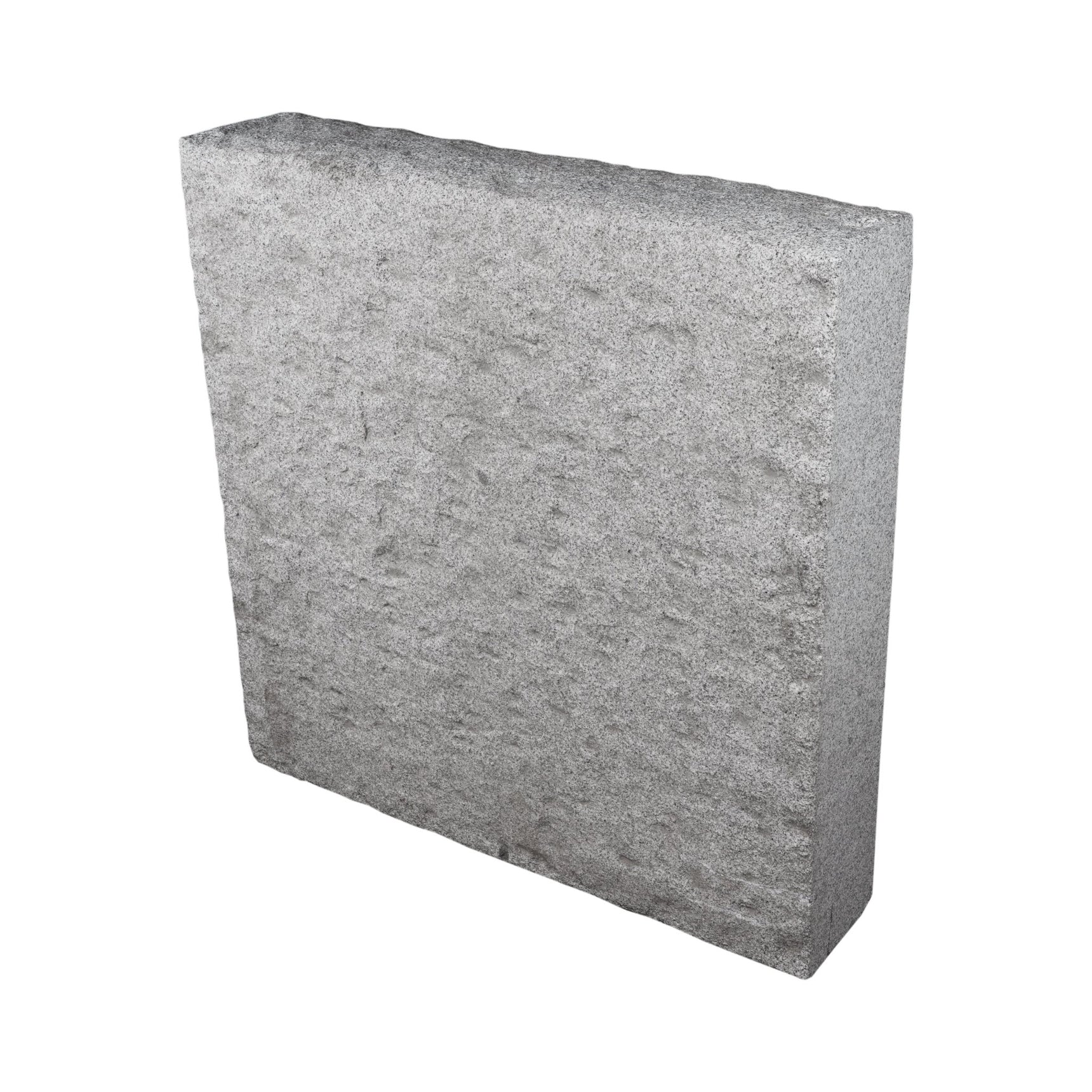 Blockstensmur Bergama Granit Rustik Grå 1000x1000— Stenbolaget