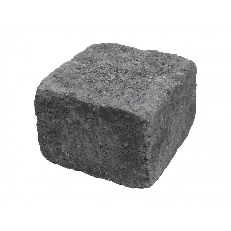 Mursten Rustik Halvblock Antracit 195x190x138— Stenbolaget